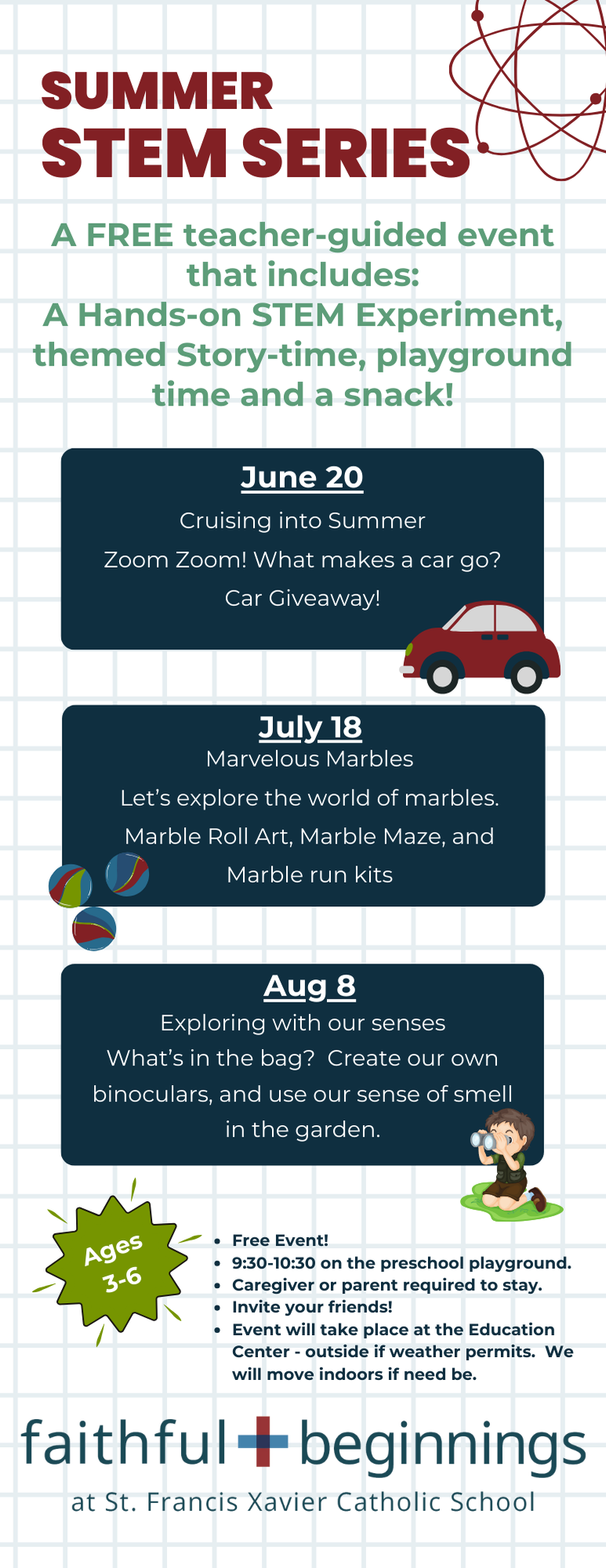 Summer STEM Series > St. Francis Xavier School